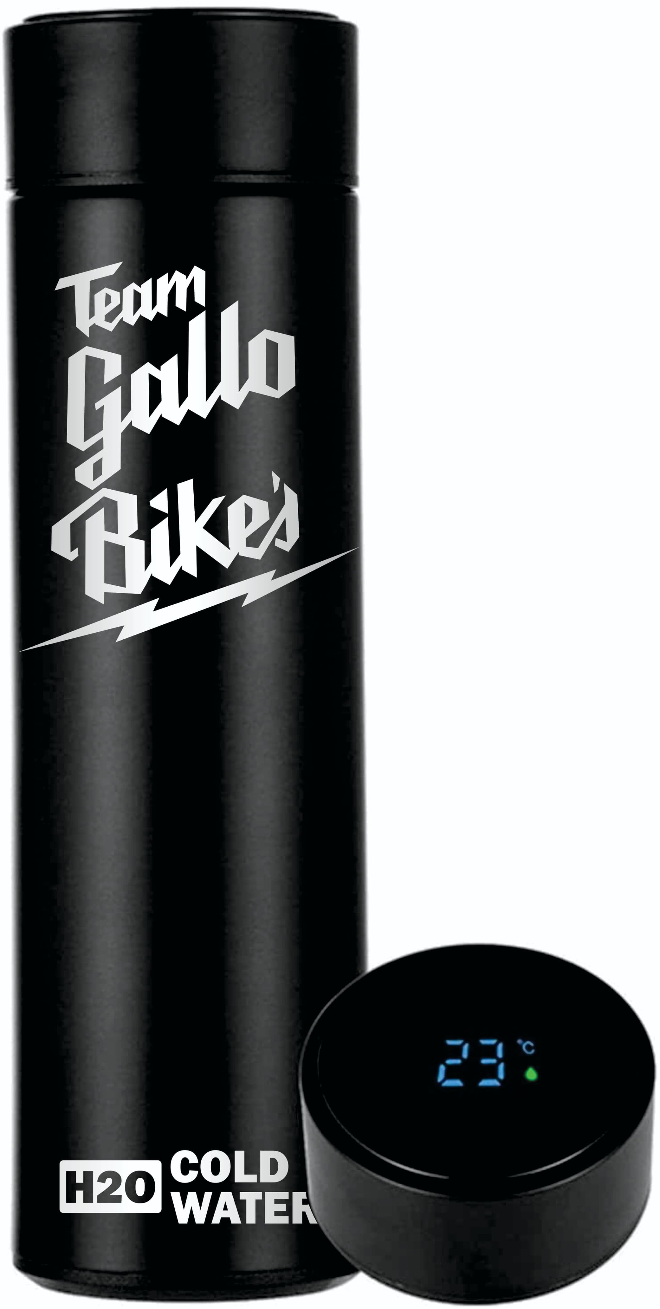 Termo de acero inoxidable merch Gallo Bike's / agua fría – Gallo Bike´s